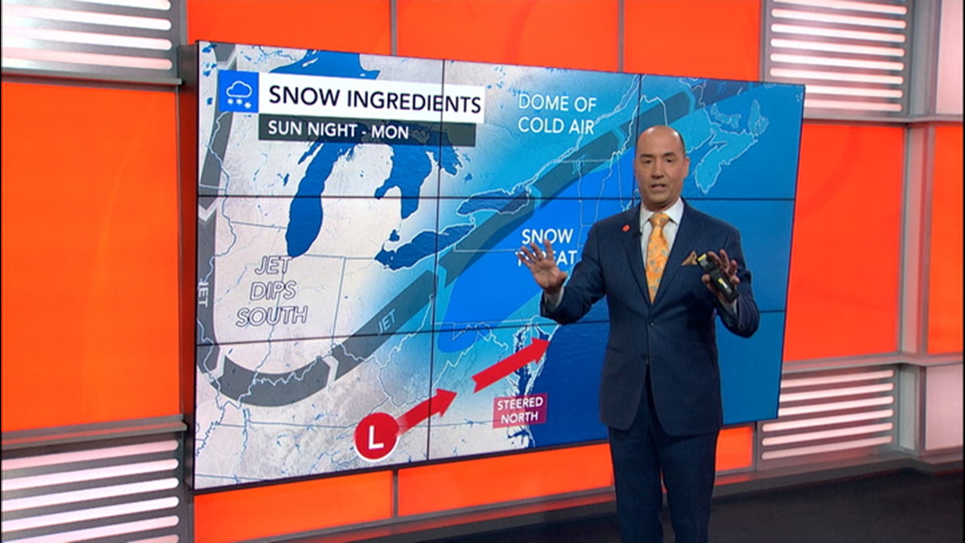 Bernie breaks down spring snowstorm headed for Northeast | wkyc.com