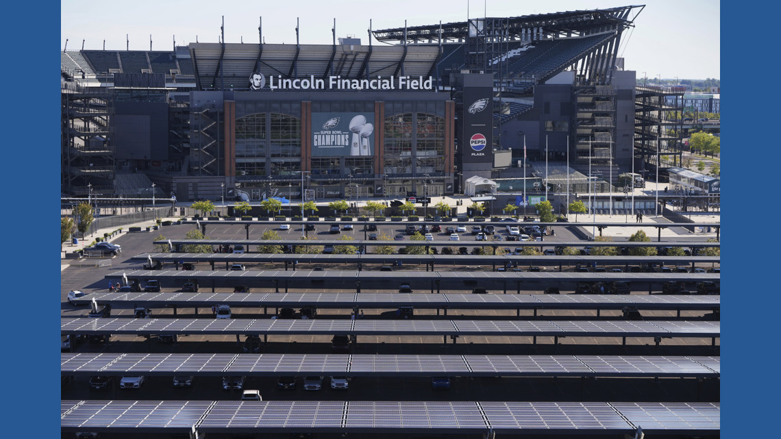 From composting to solar panels, NFL stadiums are working to be more ...