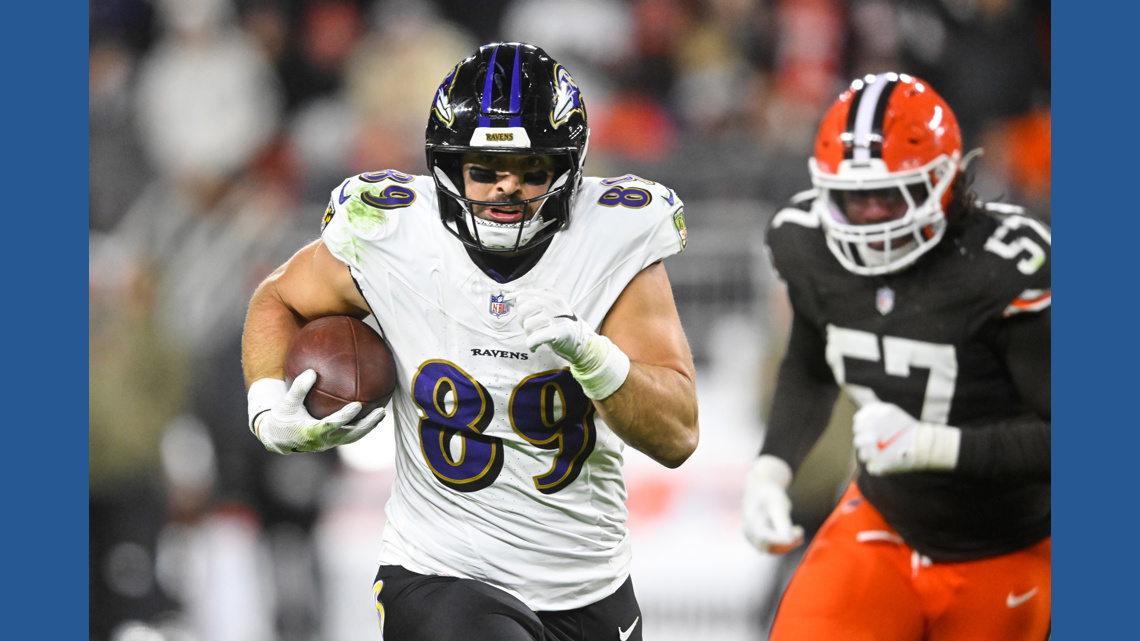 Late TD lifts Baltimore Ravens to 23-16 win over Cleveland Browns and ...
