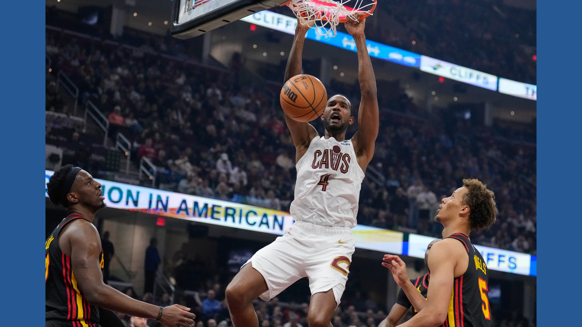 Donovan Mitchell and Evan Mobley help Cavaliers hold off Hawks 122-116 ...