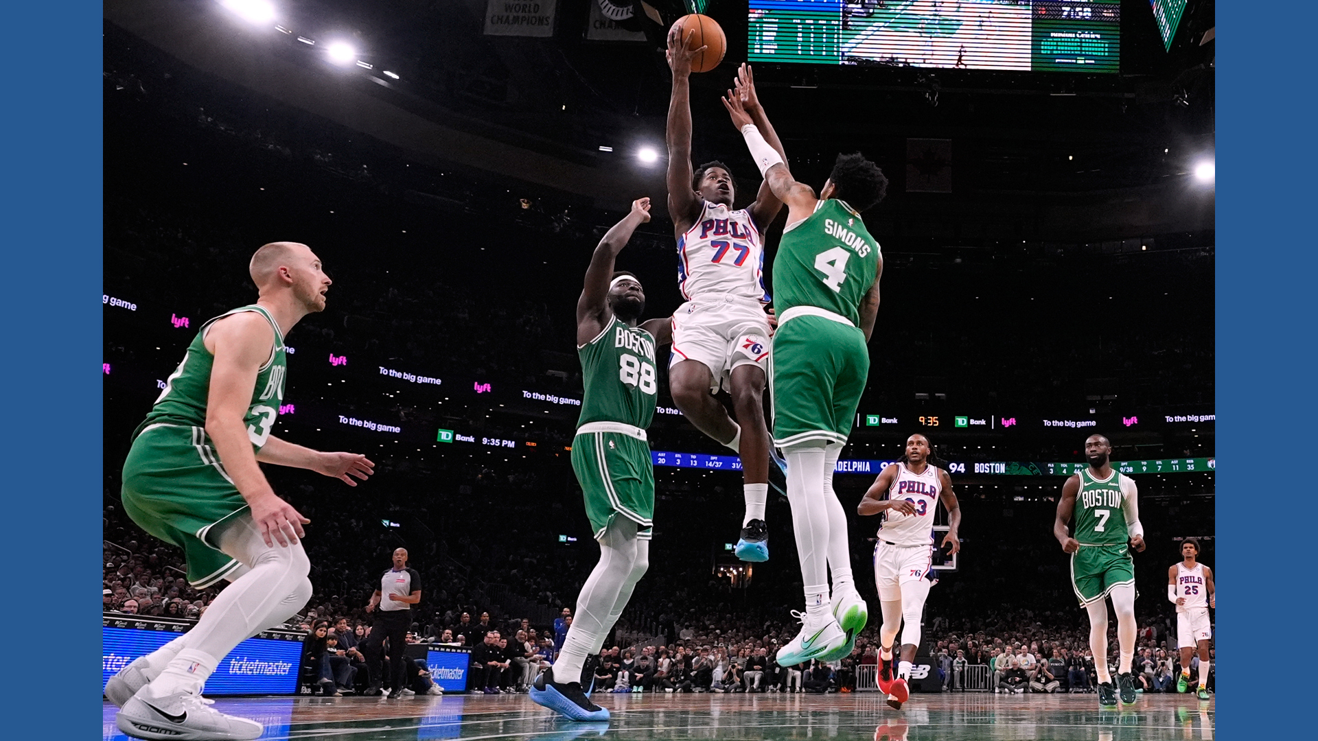 76ers rookie VJ Edgecombe scores 34 points in opener, most in NBA debut ...