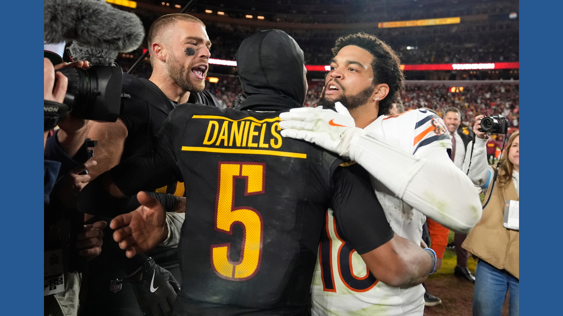 Jayden Daniels and Caleb Williams match up again 1 year after Hail Mary ...