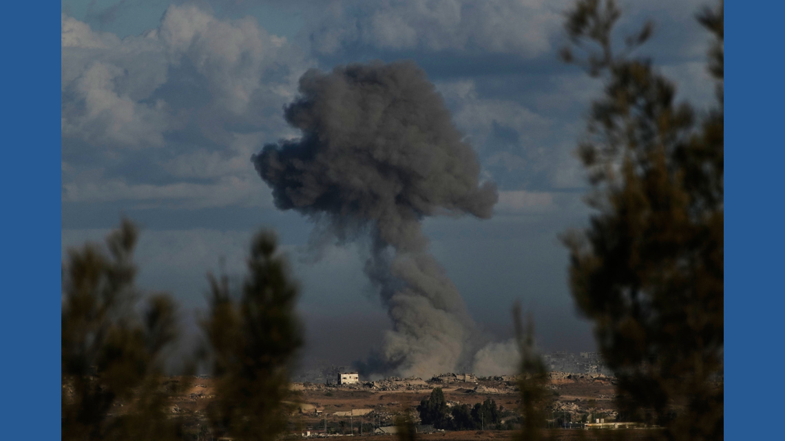 Gaza peace talks appear to gain momentum on the war's anniversary ...