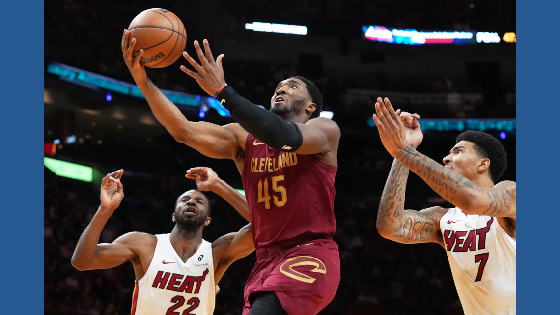 NBA fines Cavaliers $100,000 for resting All-Stars Donovan Mitchell and ...