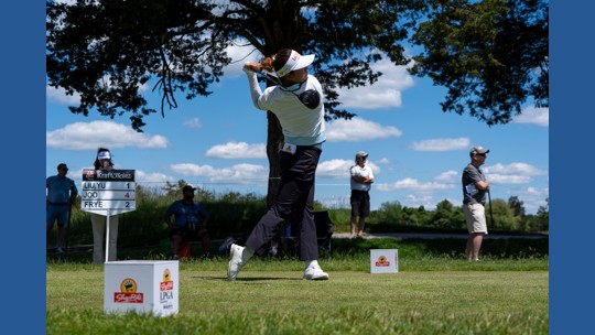 Soo Bin Joo thrives in the wind and builds a 4-shot lead in the ...