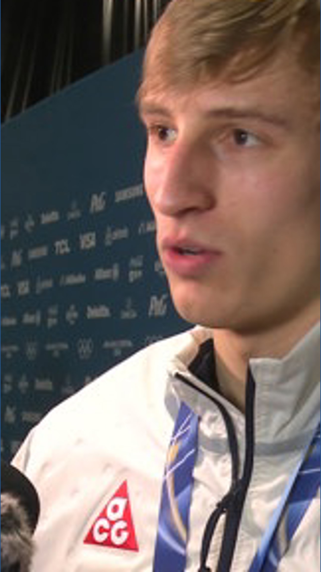 Jordan Stolz talks about record-setting Olympic performance | wkyc.com