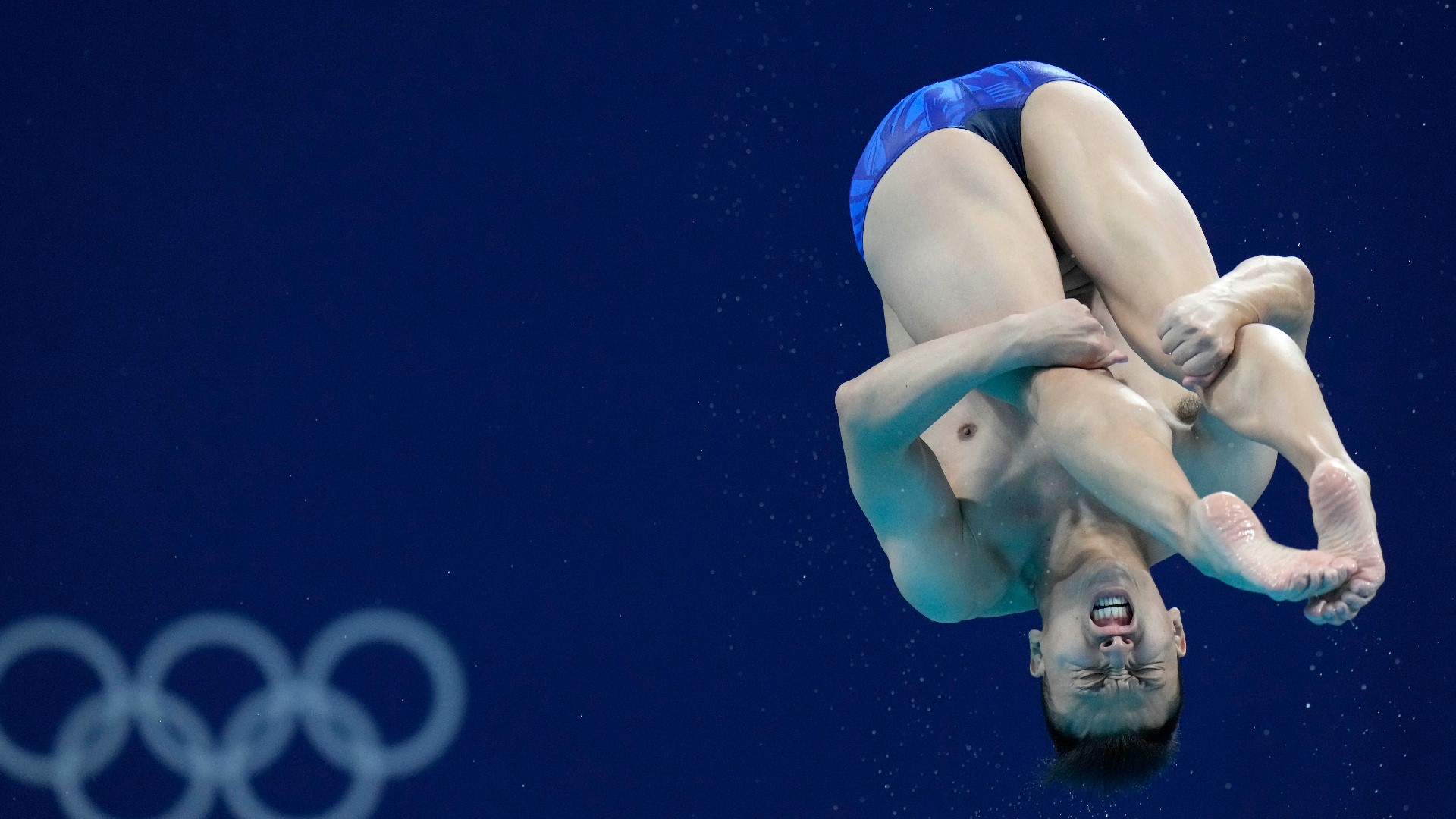 Most entertaining diving facial expressions from the Tokyo Games | wkyc.com