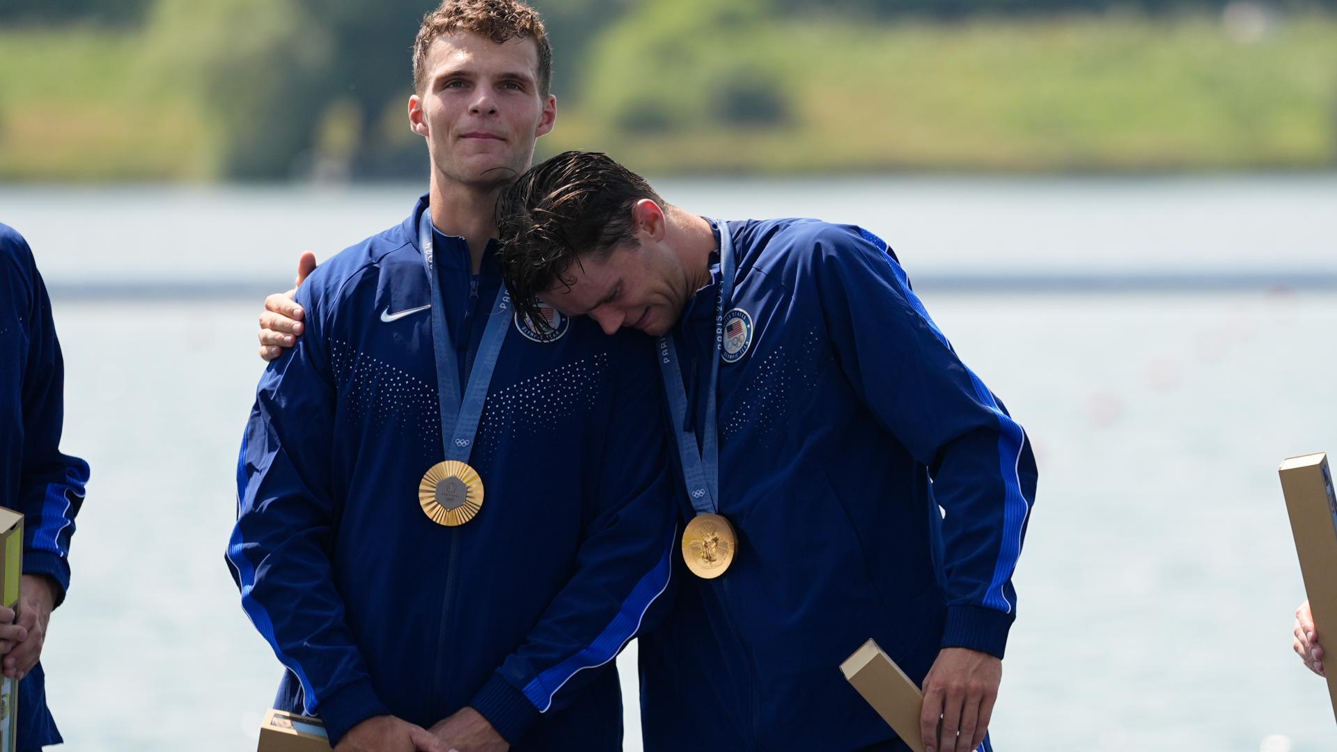 US rowing team wins gold in men's four, first time in 64 years | wkyc.com