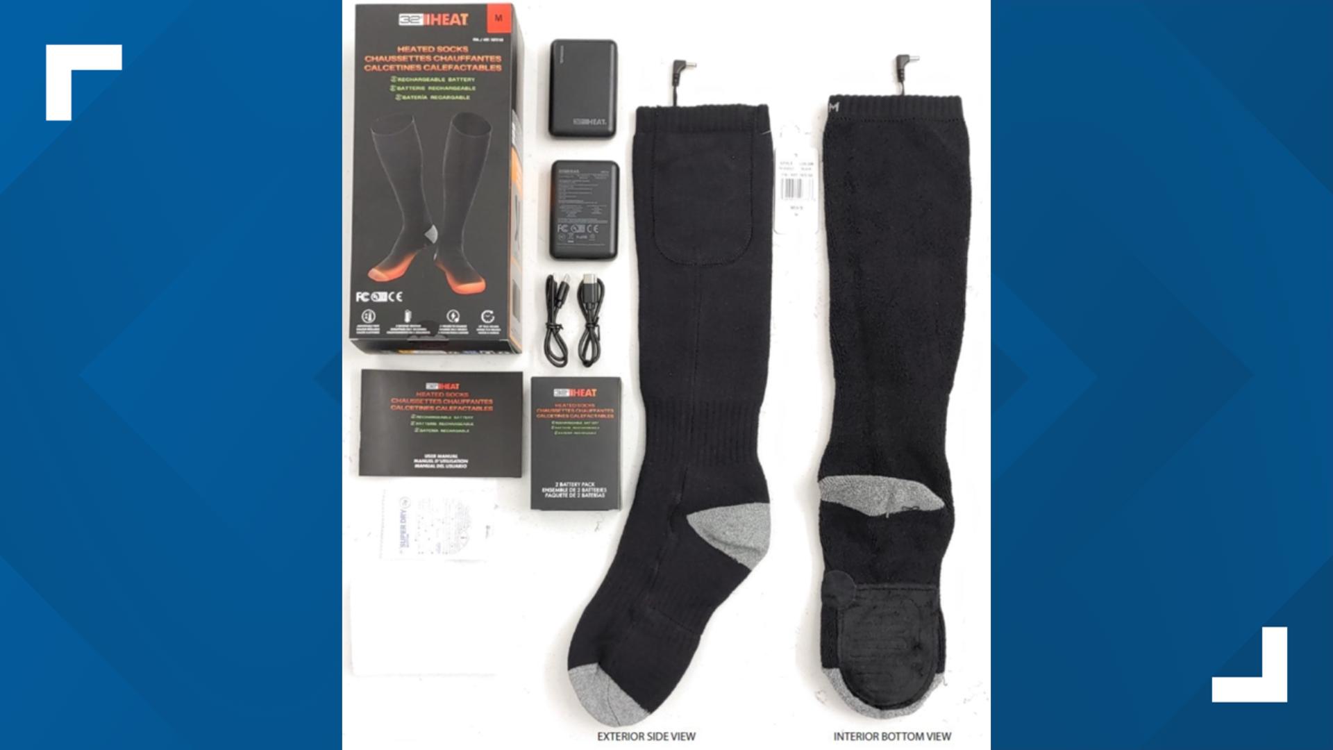 Popular heated socks sold at Costco recalled after several burn reports ...