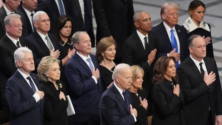 Who was at Jimmy Carter's funeral? | wkyc.com