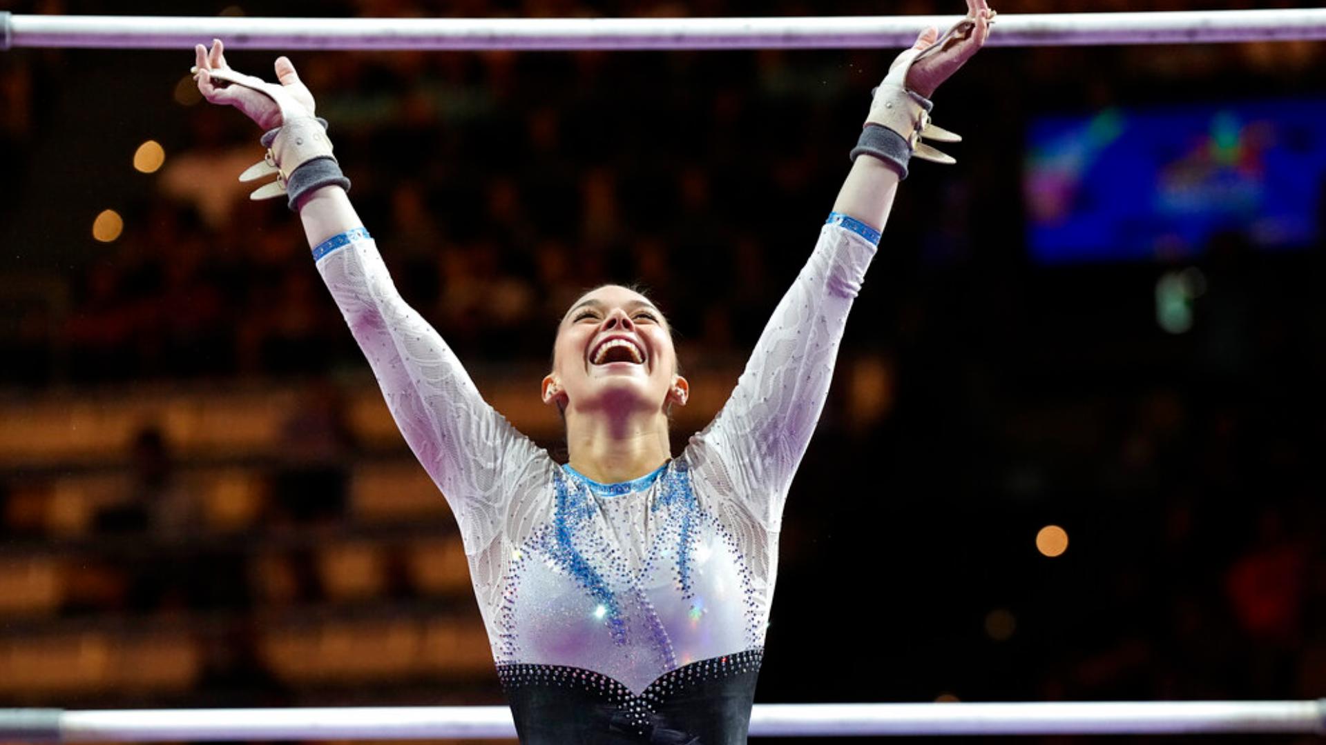 Italian gymnast goes viral for parmesan partnership | wkyc.com