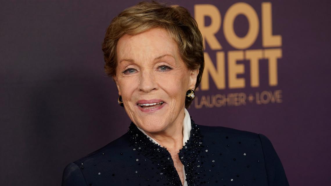 Julie Andrews makes rare on-screen appearance to support people with ...