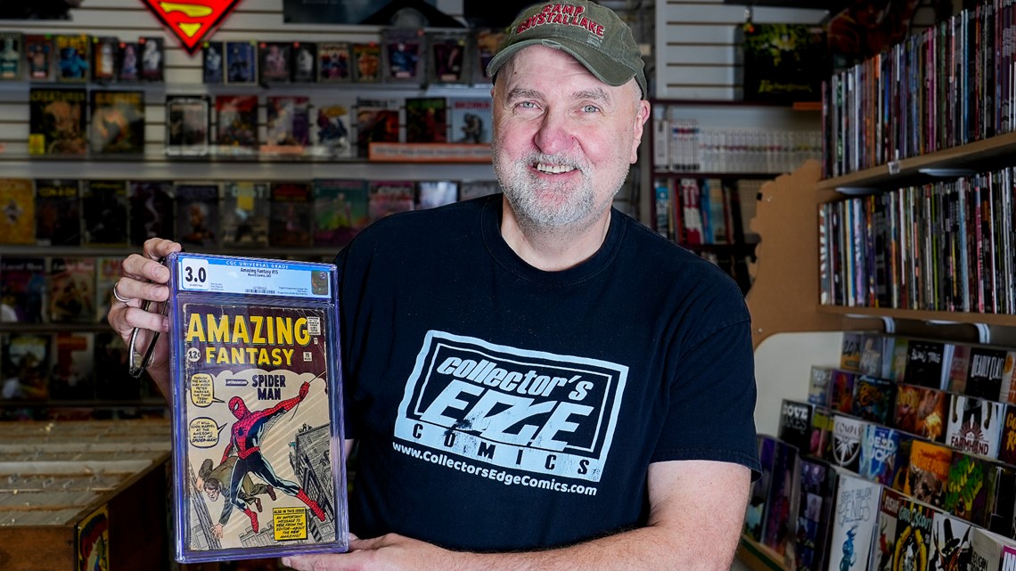 Rare copy of Spider-Man's first comic book appearance goes on sale ...