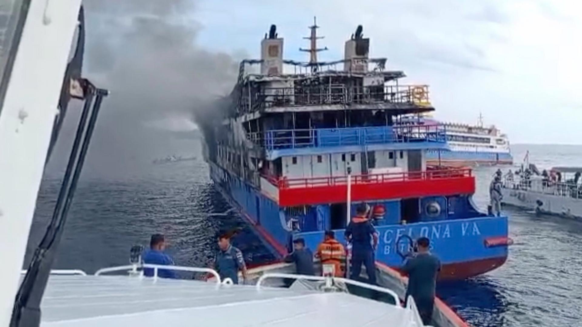 Indonesia ferry fire kills 3, 575 rescued amid search for missing ...