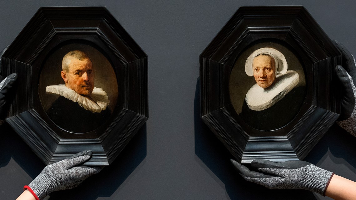 Rembrandt portraits held for nearly 200 years now on display | wkyc.com
