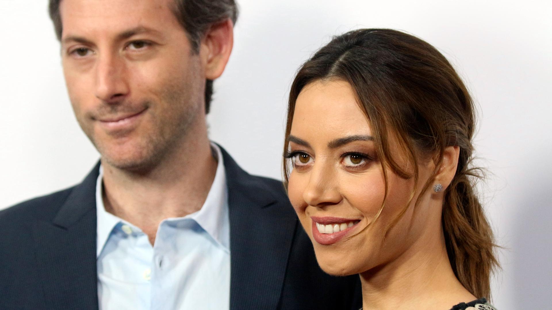 Aubrey Plaza appears on screen for first time since husband's death ...
