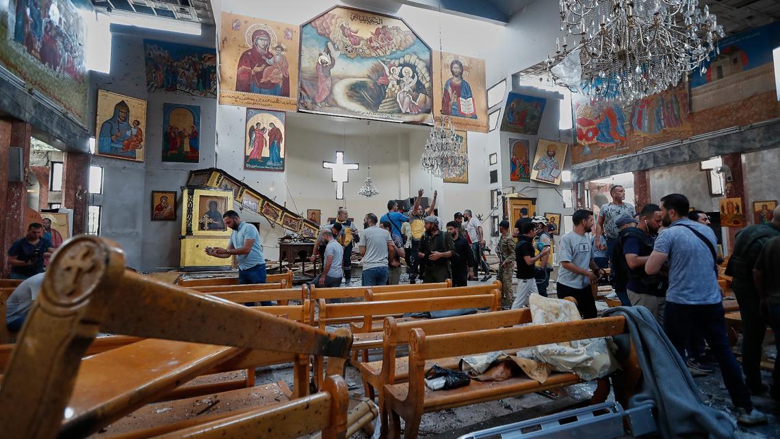 Suicide bomber attack kills 20 at Syrian church | wkyc.com