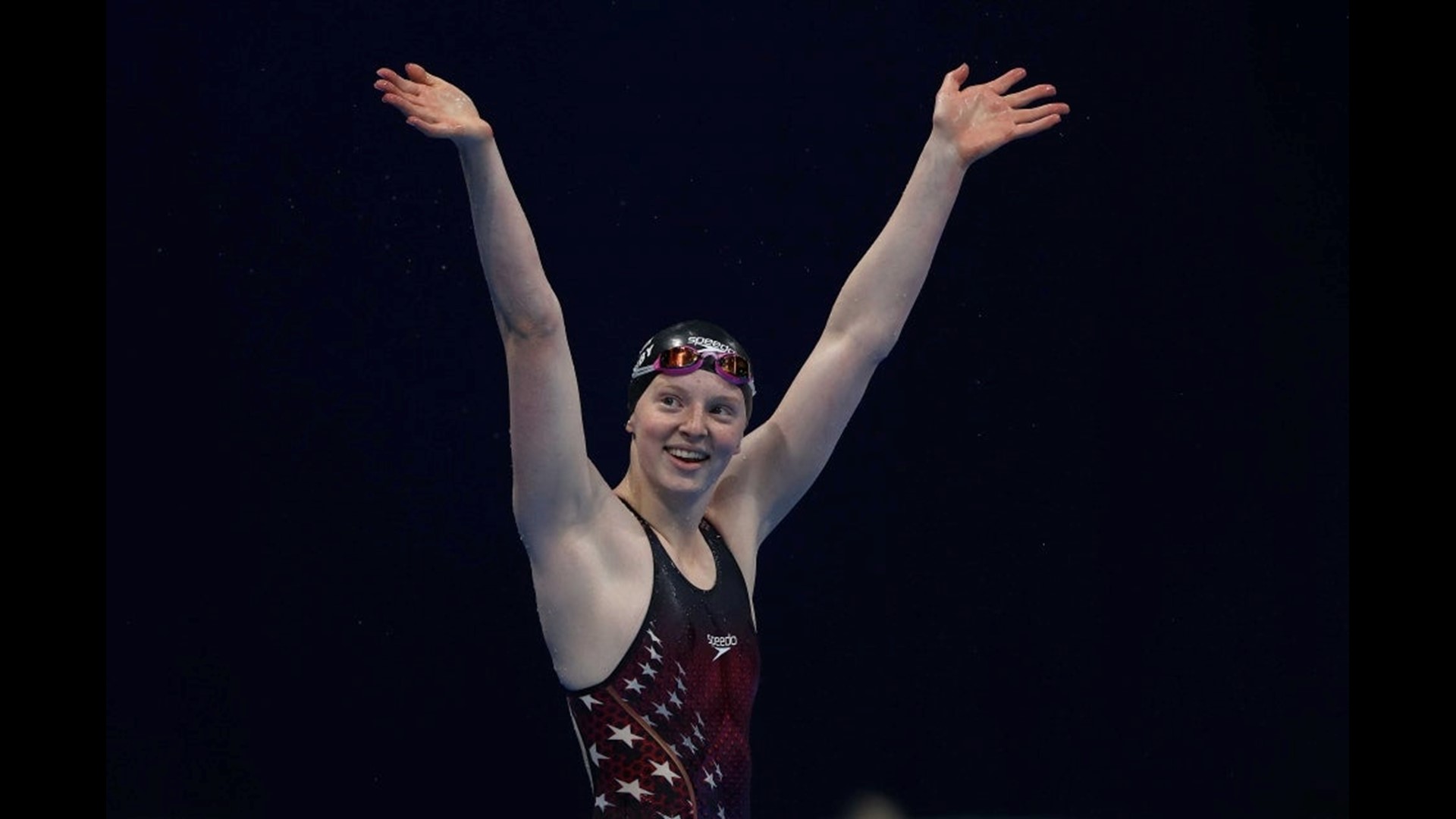Lydia Jacoby, 17-Year-Old U.S. Swimmer, Wins Olympic Gold Wearing Her ...
