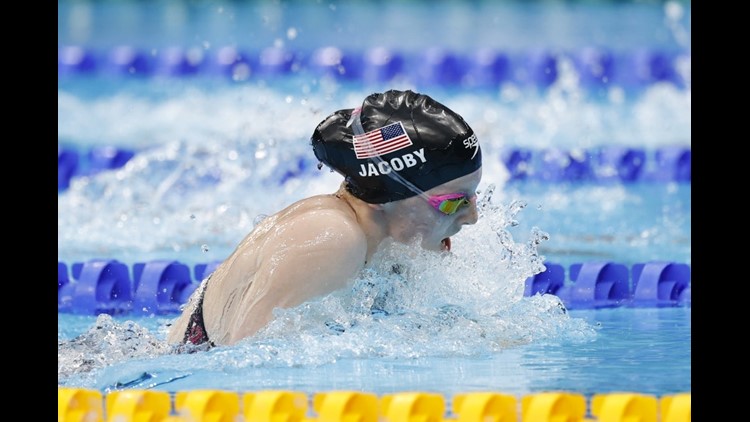 Lydia Jacoby, 17-Year-Old U.S. Swimmer, Wins Olympic Gold Wearing Her ...