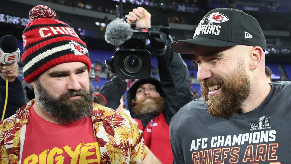 Jason Kelce Says Taylor Swift and Travis Kelce's Fame Is On 'Another ...
