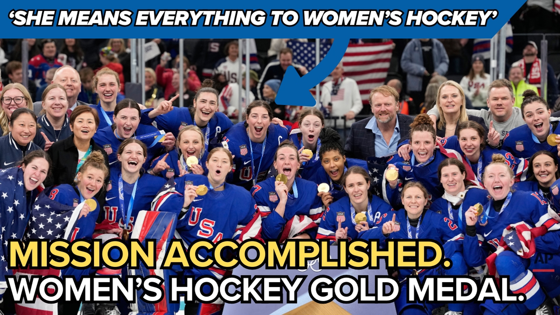 Hilary Knight & Alex Carpenter Lead Team USA to Olympic Gold | wkyc.com