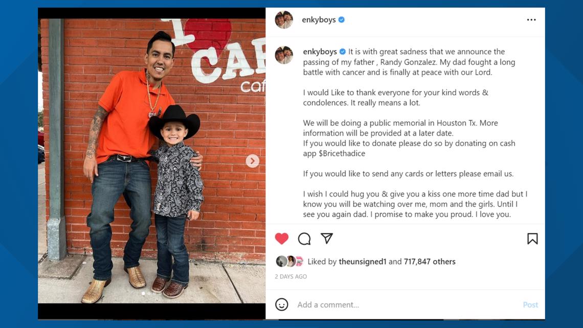 Celebs, fans react to the death of Enkyboys father Randy Gonzalez ...