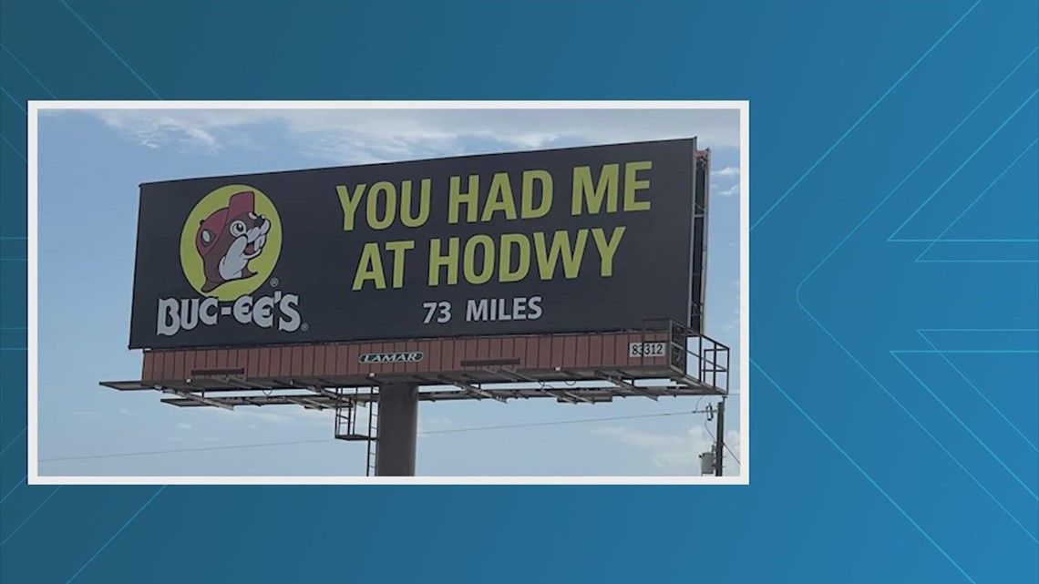 Buc-ee's billboard typo: Hodwy defined | wkyc.com