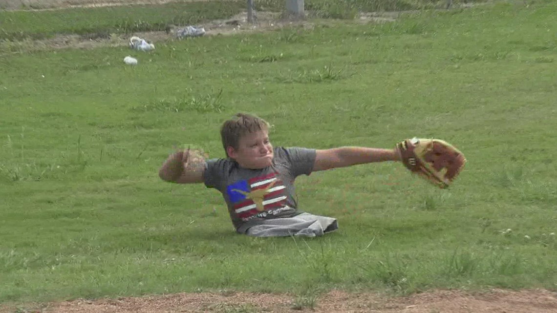 13-year-old baseball player overcomes odds to excel on baseball field ...