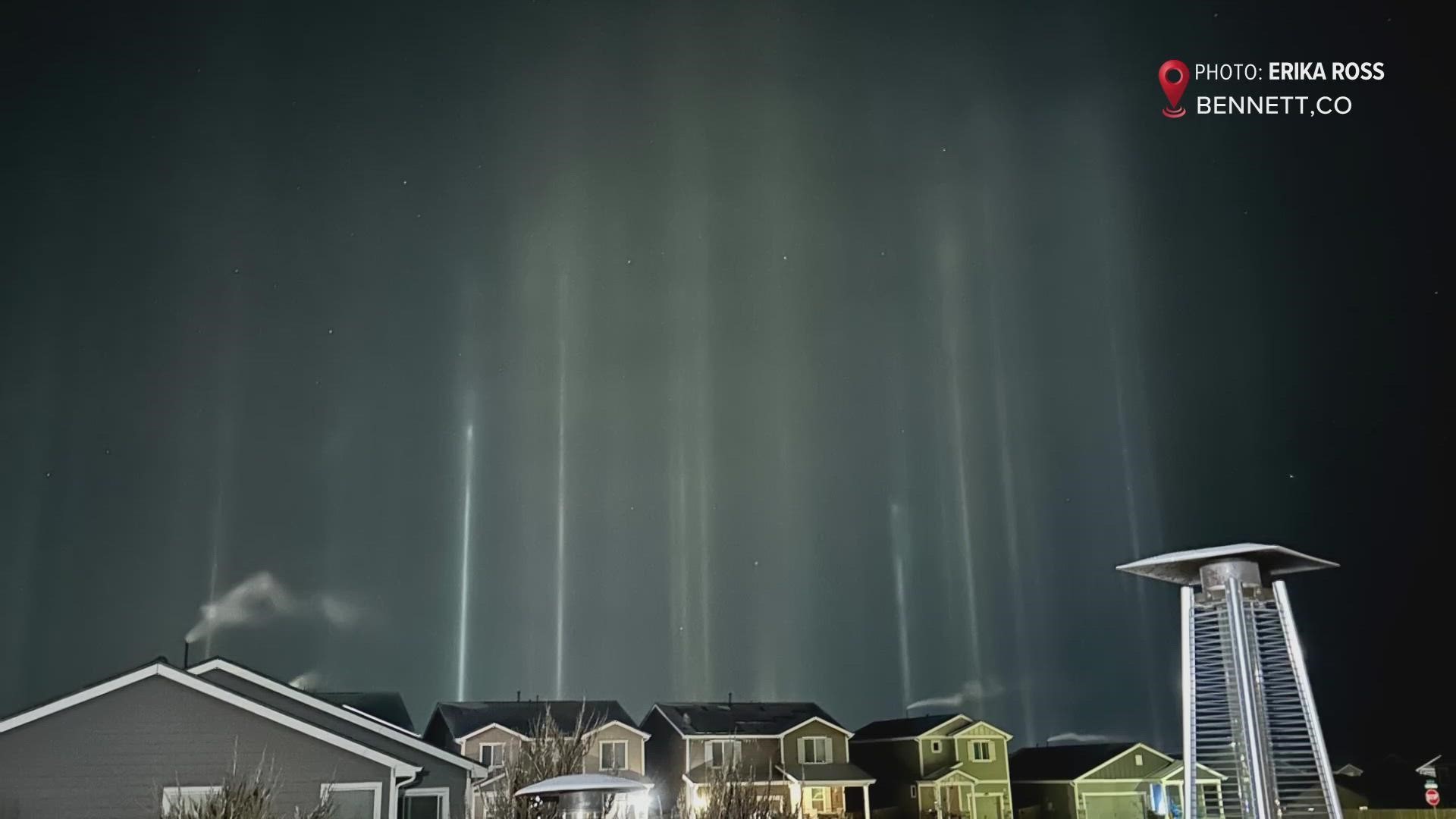 Why there were strange beams of light shining into Colorado sky | wkyc.com