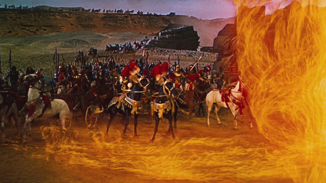 Parting of the Red Sea: The Ten Commandments | wkyc.com
