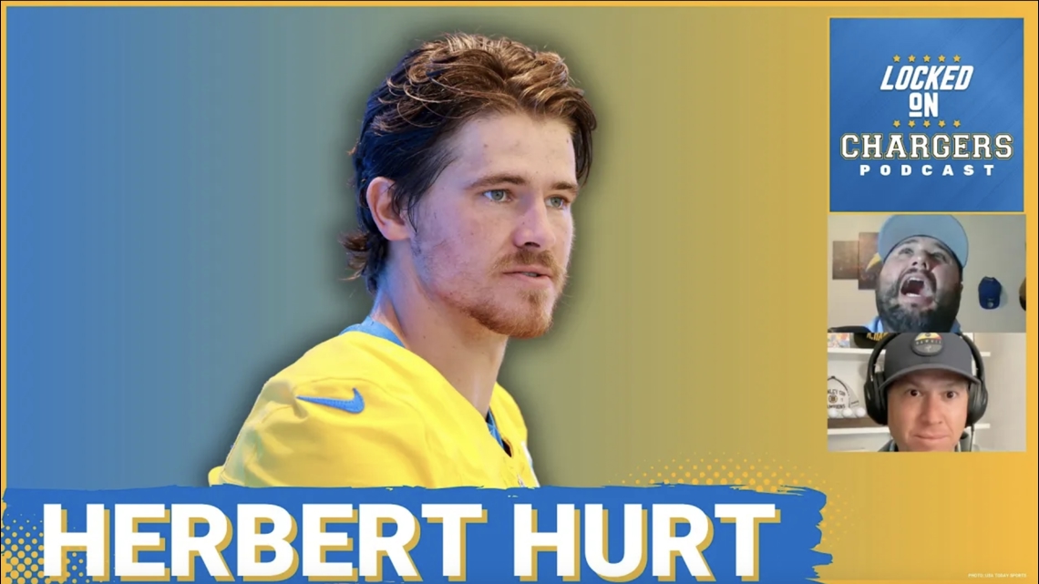 Chargers QB Justin Herbert Suffers Foot Injury | Dan Wade and Dan ...