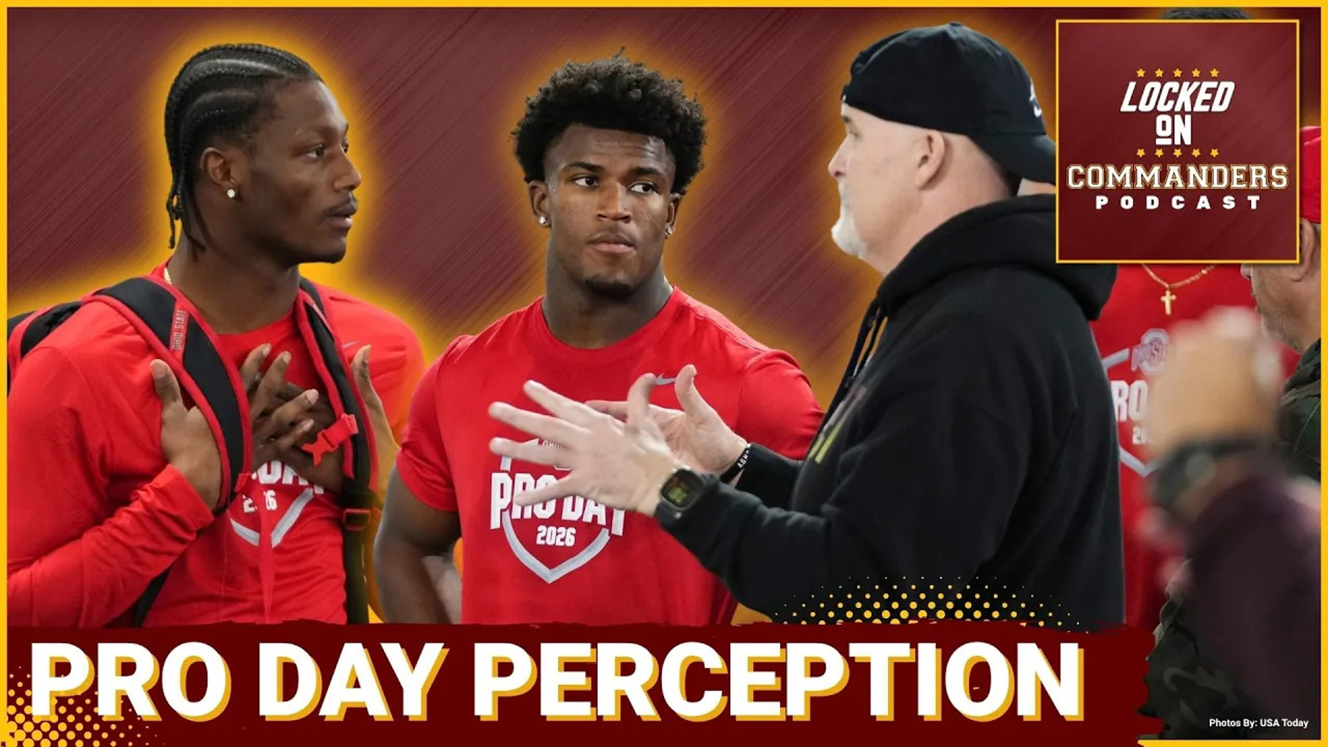 Commanders Targets Caleb Downs & Carnell Tate at Ohio State Pro Day ...