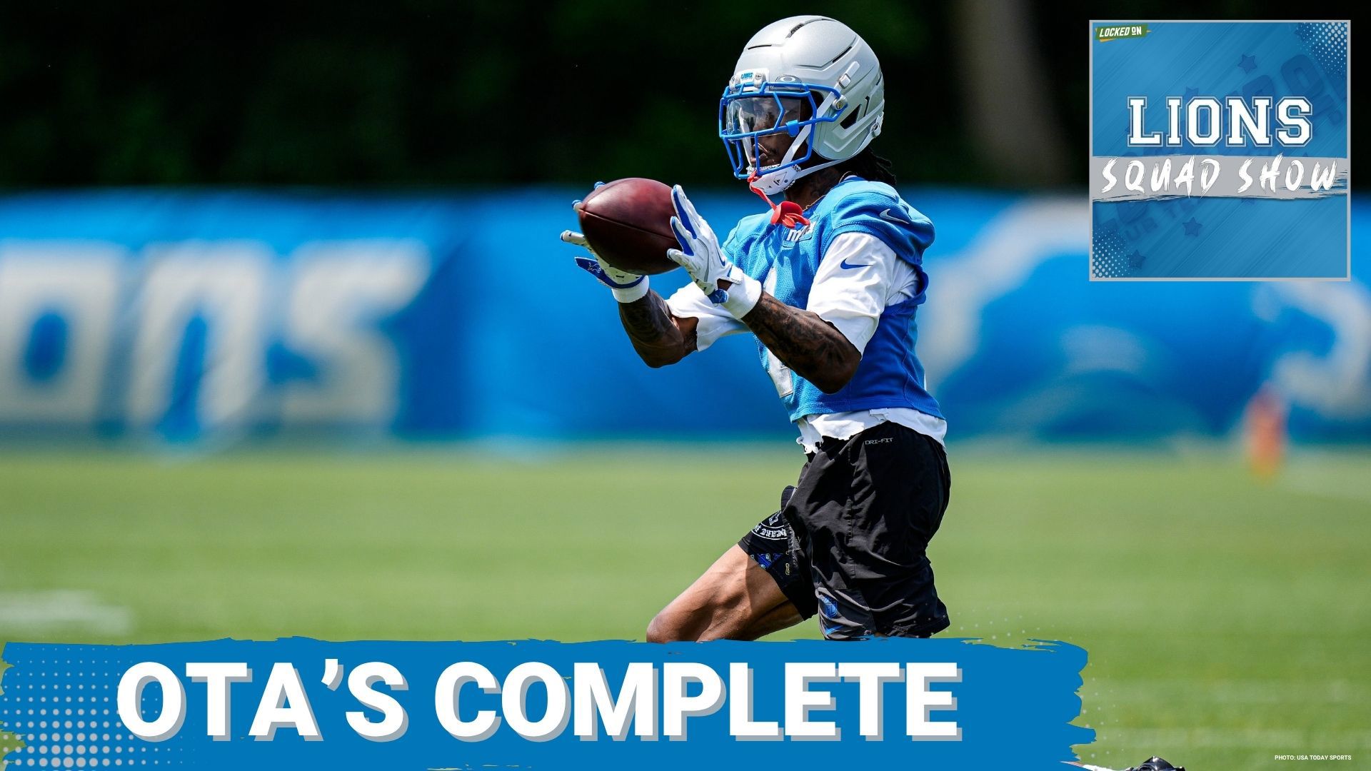 LIONS SQUAD SHOW: OTA’S ARE DONE! Detroit Lions Move On To Mini Camp ...