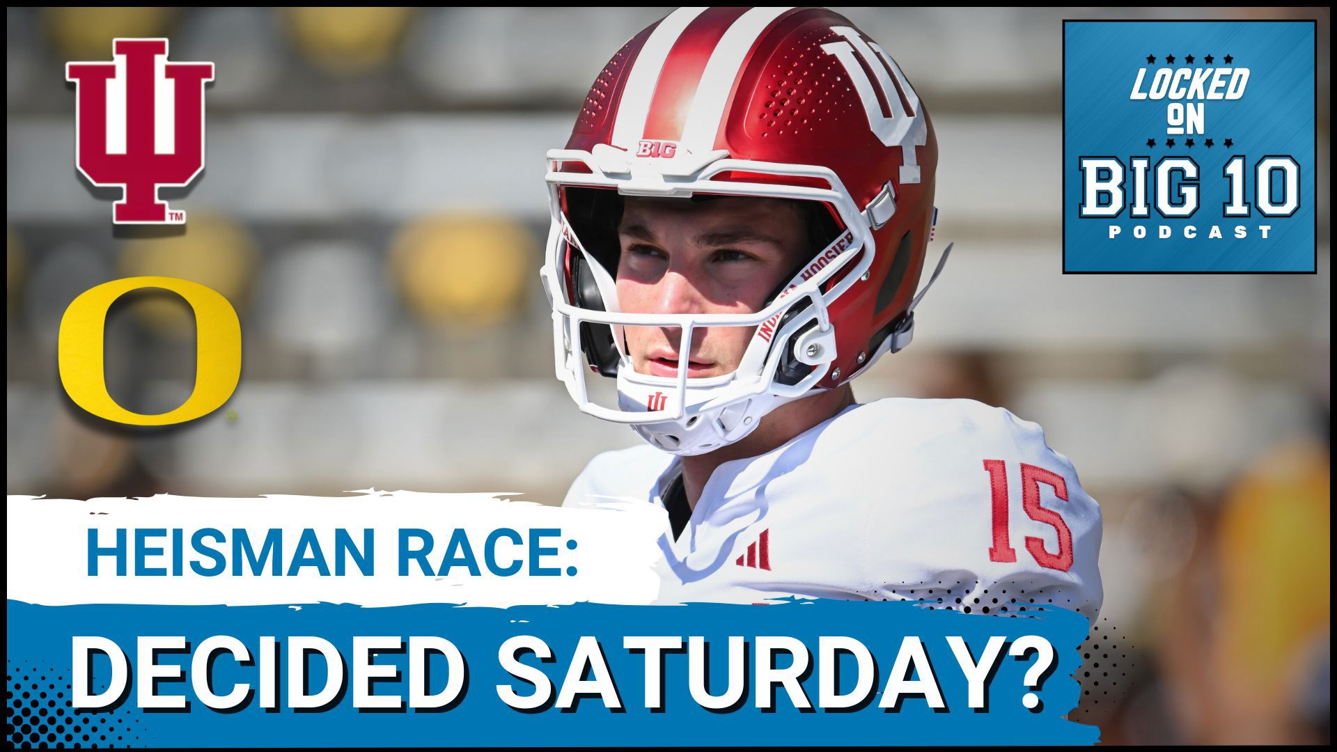 EPIC: INDIANA at OREGON Decides HEISMAN and Big Ten CHAMPION? Mendoza vs Moore in QB Showdown ...