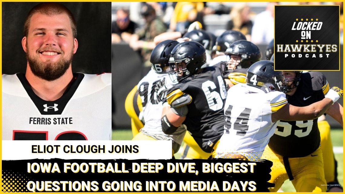 EXCLUSIVE: Hawkeyes' Left Tackle BATTLE Heats Up | Can Newcomer Bryce ...