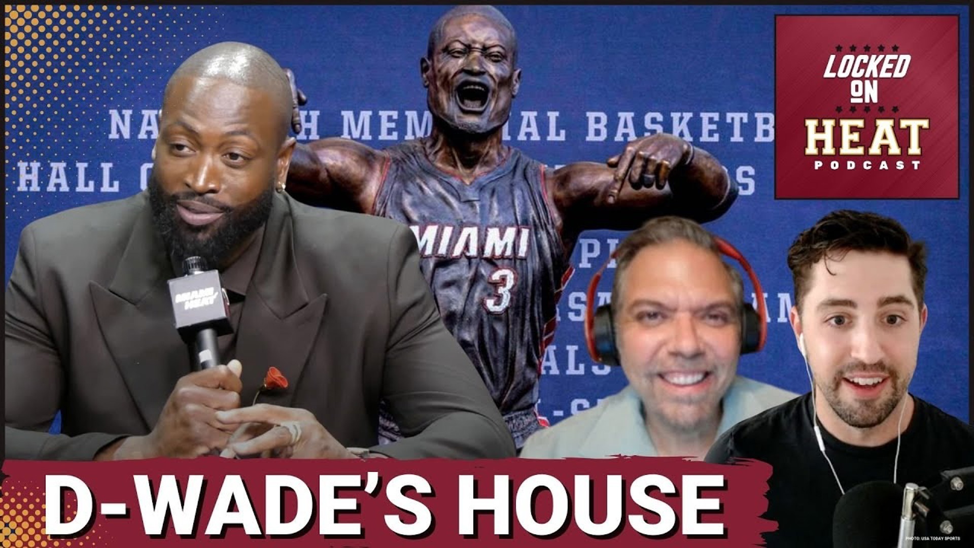 Dwyane Wade's statue: Miami Heat's tribute to a legend | wkyc.com