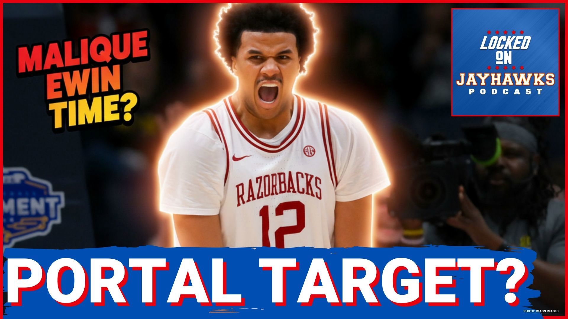 Not Done? Jayhawks Looking at Malique Ewin - Could Arkansas Transfer Be ...