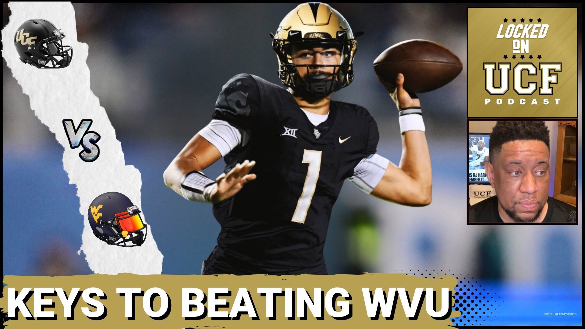 West Virginia's FRESHMAN QB Faces Hostile Bounce House | Will UCF's ...