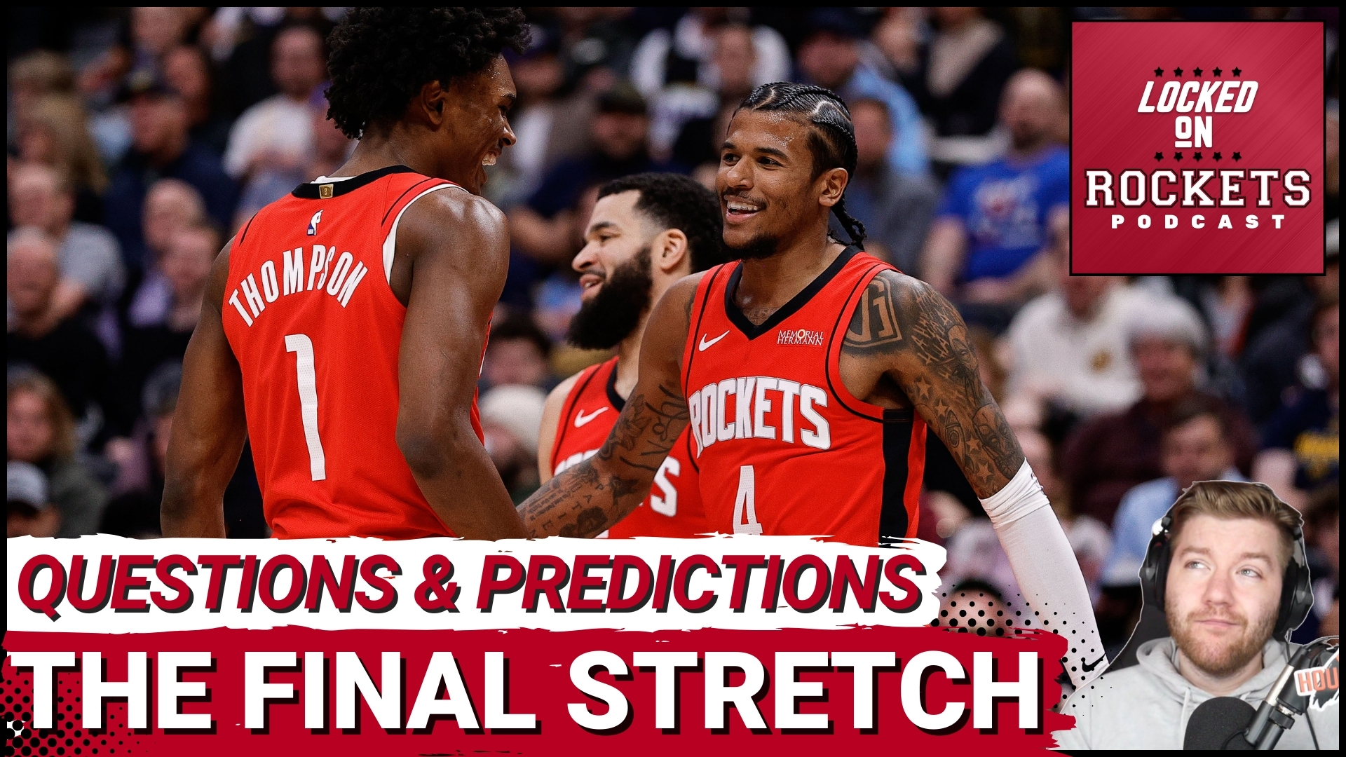 Houston Rockets Post-ASB Questions: Start Amen Thompson Or Jabari Smith ...