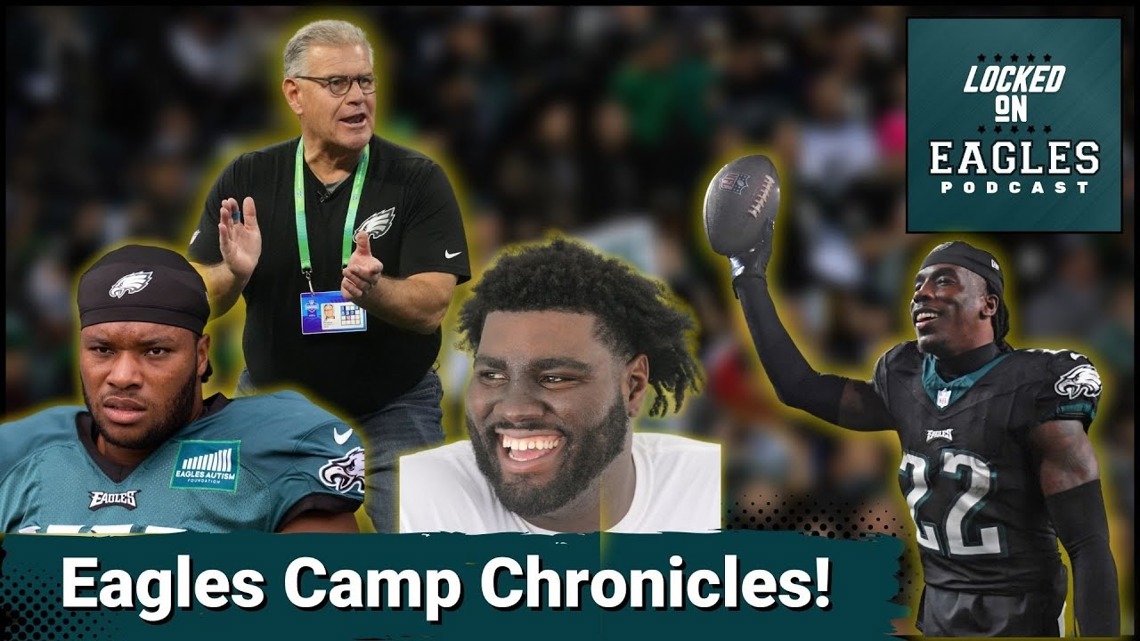 Philadelphia Eagles Training Camp ROLLS-ON Kicking Off Week Two! l ...