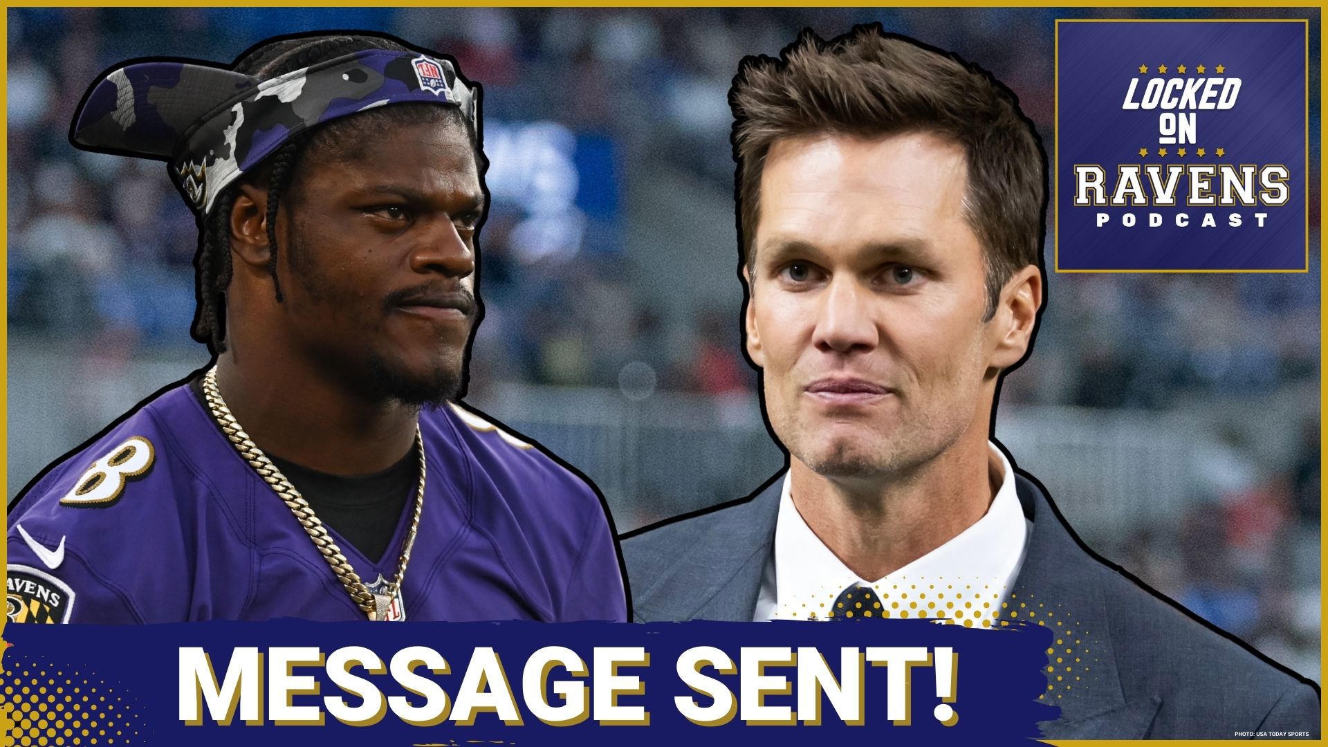 Tom Brady sends STERN message to Lamar Jackson, Rashod Bateman makes BOLD Baltimore Ravens ...