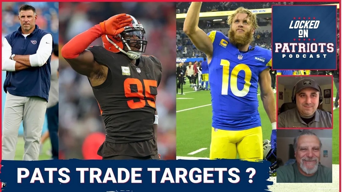 New England Patriots Trade for Miles Garrett or Cooper Kupp? Todd ...