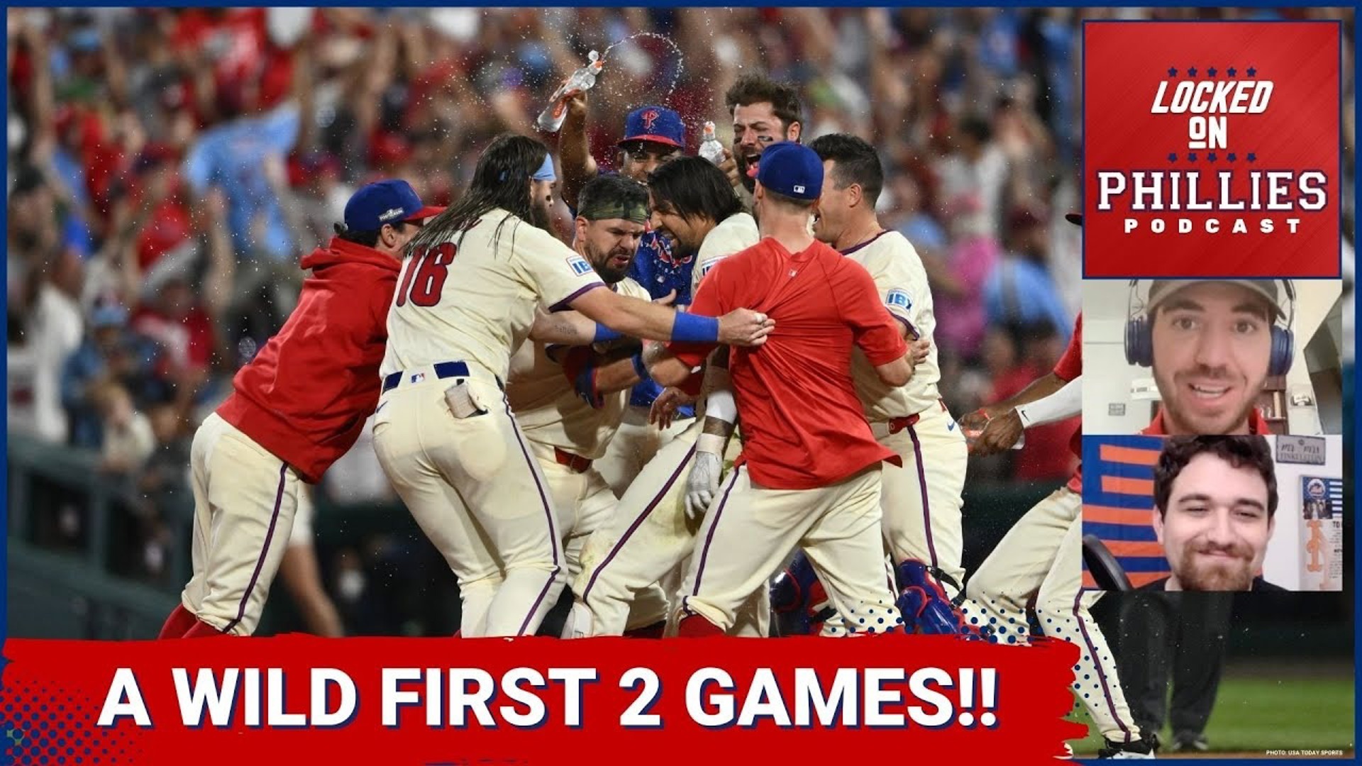 The Philadelphia Phillies And New York Mets Split A Wild First 2 Games ...