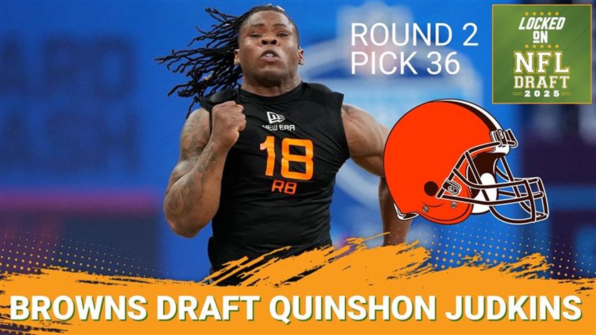 Cleveland Browns Select Quinshon Judkins with the No. 36 Pick in the 2025 NFL Draft | wkyc.com