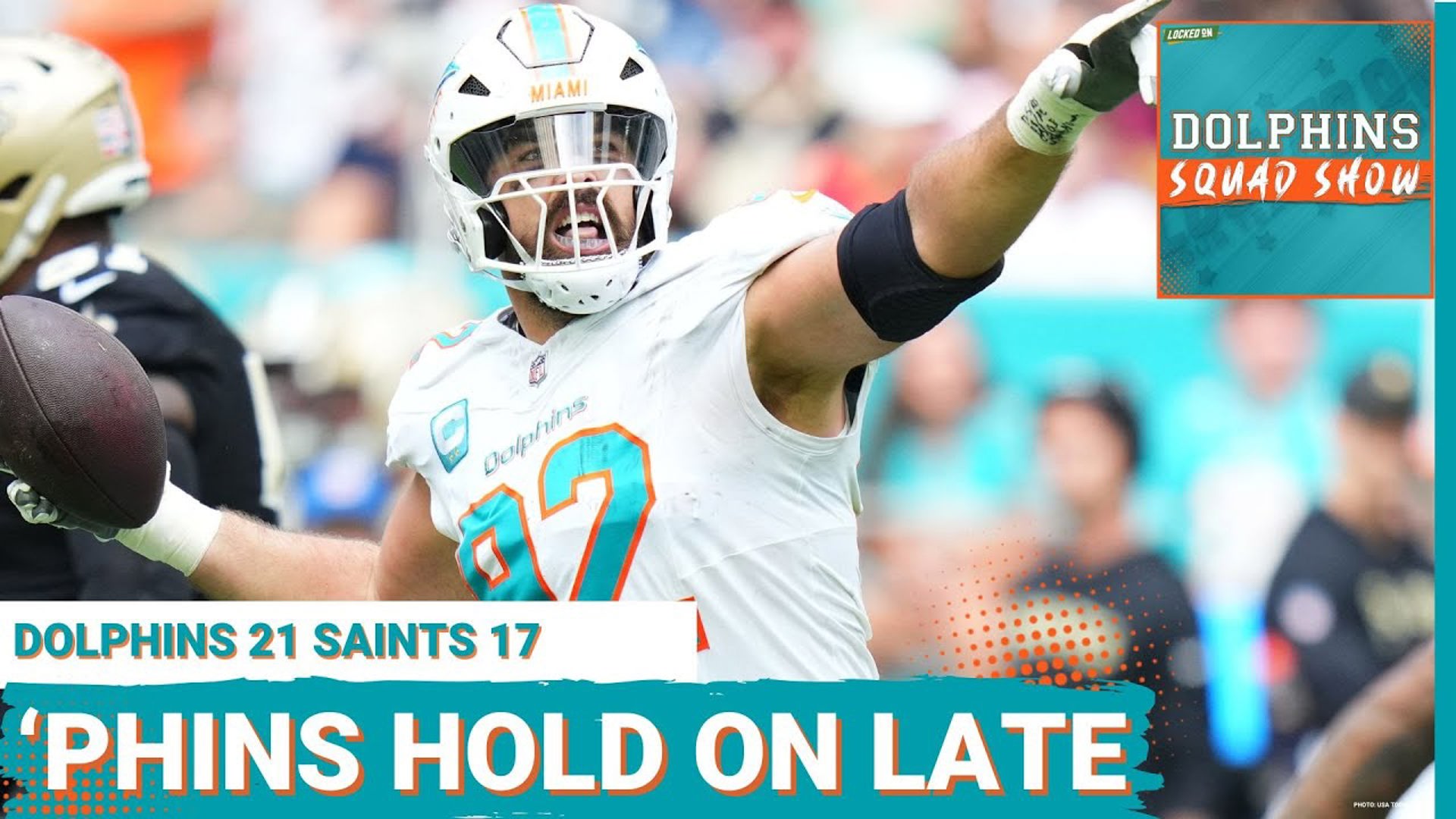 DOLPHINS SQUAD: Miami Dolphins (5-7) Hang On, Edge New Orleans Saints ...
