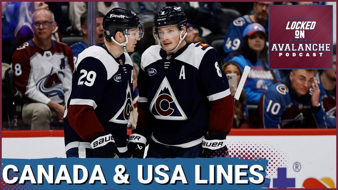 First Look at Team Canada and Team USA Lines. Bottom Six Mid-Season ...