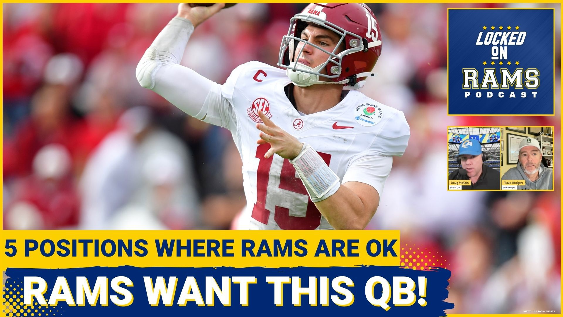 RUMOR: Rams Are Reportedly Interested in Drafting This QB, 5 Areas ...