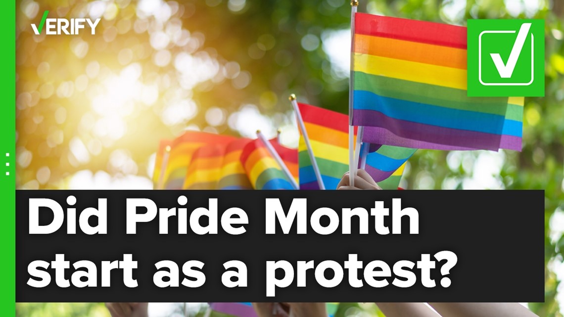 Fact Checking If Pride Month Did Start As A Protest Wkyc