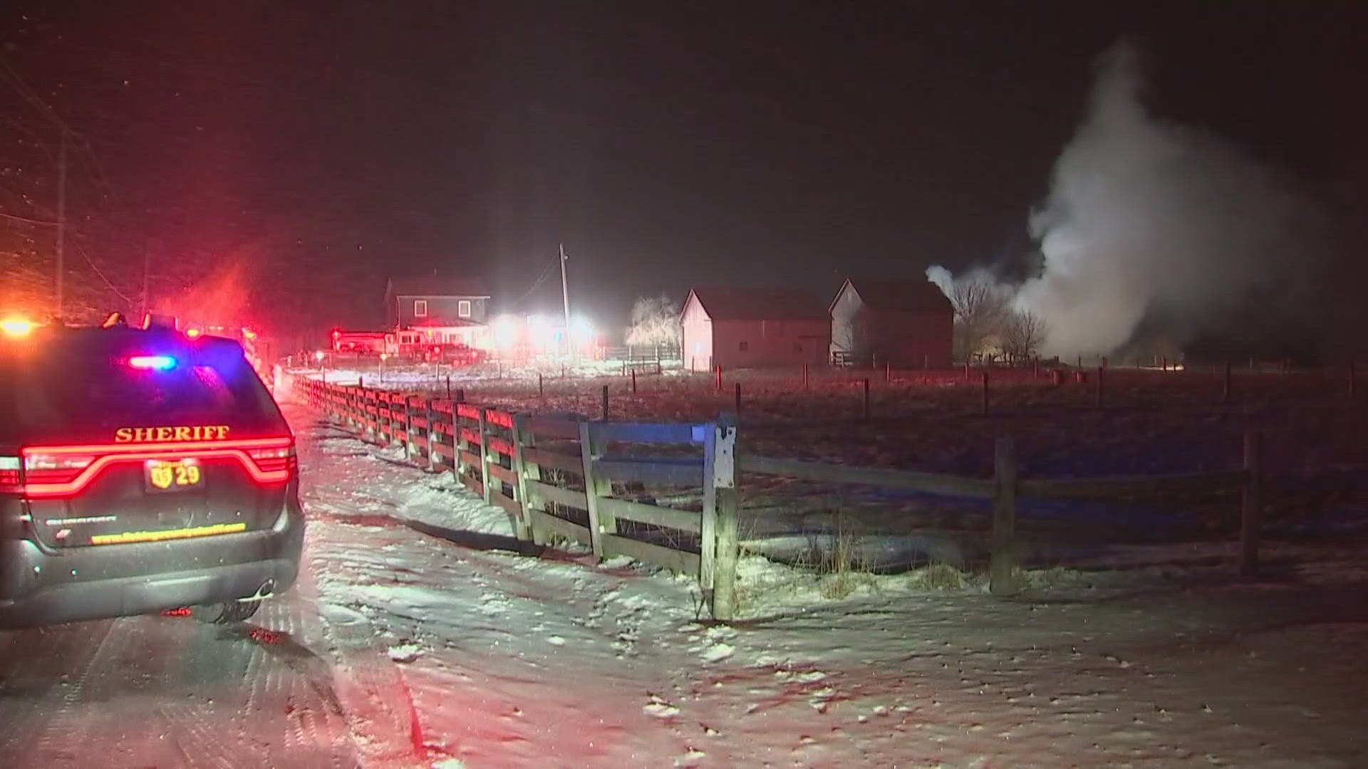 Barn fire in Licking County kills dozens of goats; cause under ...