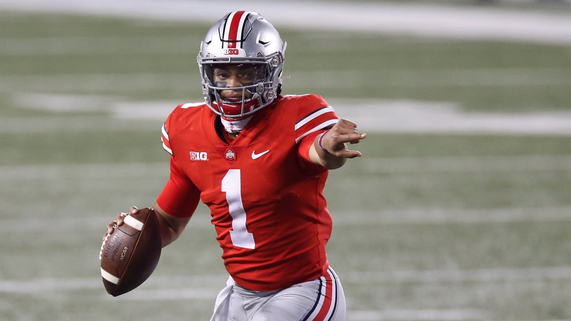 Ohio State QB Justin Fields drafted 11th overall by the Chicago Bears ...